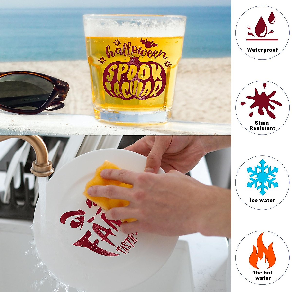 GIRAFVINYL Maroon Vinyl, Maroon Permanent Vinyl - 12" x 15ft,Burgundy Vinyl for Craft Decal, Sticker, Tumbler, Party, Sign, Matte Maroon