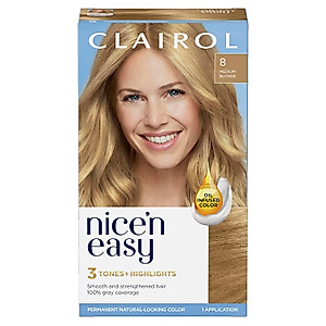 Nice'n Easy Permanent Color, Natural Medium Blonde [8/103A] 1 ea