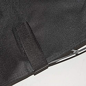 Char-Broil 20602107 Patio Bistro TRU-Infrared Electric Grill, Black & Kettleman Grill Cover