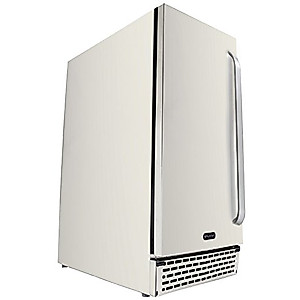 Whynter BOR-326FS 3.0 cu. ft. Indoor/Outdoor Beverage Refrigerators, One Size, Stainless Steel/Black, 15" wide