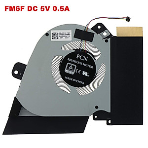 Replacement CPU GPU Cooling Fan for Asus ROG Zephyrus GU502DU GA502IU GA502IV 5V 0.5A 13NR03V0T02011 13NR0210T01111 13NR0210AM0901 DFS5K12304363C DFS5K12115491P