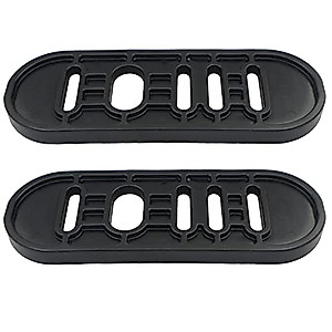 Masnln 490-241-0010 Skid Shoes Plastic for MTD Troy-Bilt Yard Machines 2-Stage Snow Blower 2PCS