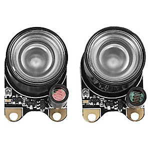 Crank arm Boots Protectors + 1 Pair Camera Module Sensor LED Fill Lights for Raspberry Pi 3/2/B+ Infrared 850IR Night Vision Support with