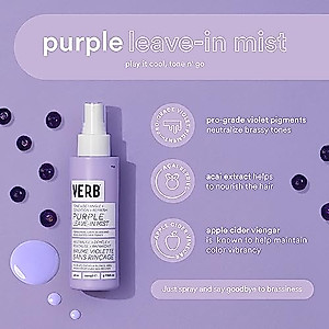 VERB Purple Leave-in Mist, 4 fl oz