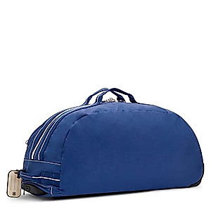 Kipling Devin On Wheels Carry-On Bag, Cabin Sized, Strong Handle, Admiral Blue CL, 24''L x 11.75''H x 12.5''D