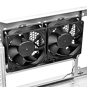 SilverStone Technology RM44 4U Rackmount Server Chassis with Enhanced Liquid Cooling Capability (up to 360mm Radiator), SST-RM44