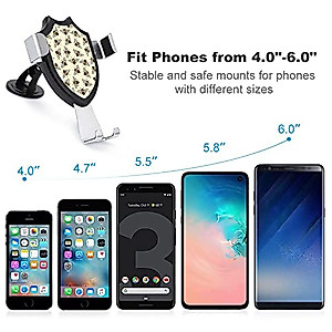 Save The Bees Car Phone Holder Mount Universal Cellphone Vent Clamp for Dashboard Windshield Stand