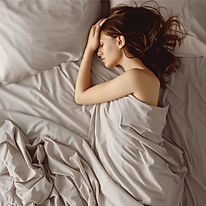 Bedsure Cotton Percale Twin Sheets Set - 100% Cotton Bed Set for Twin Size Bed, Breathable & Crirsp Soft Sheets, Deep Pocket Up to 16 Inches, Bedding Bedsheets & Pillowcases, Linen