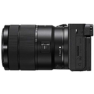 Sony Alpha a6600 Mirrorless Digital Camera with 18-135mm Lens Tripod Bundle with Vanguard Carbon Fiber Tripod, Bag, 64GB SD Card, Filter Kit