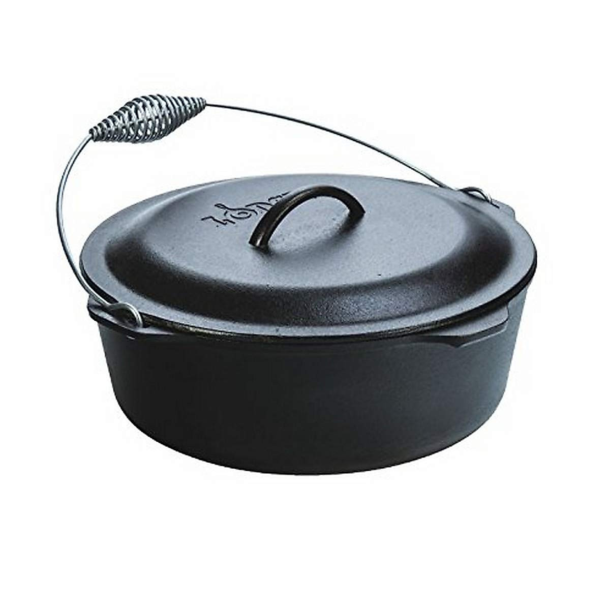 Lodge Cast Iron Dutch Oven Bundle with Lid Lifter (9-Quart)