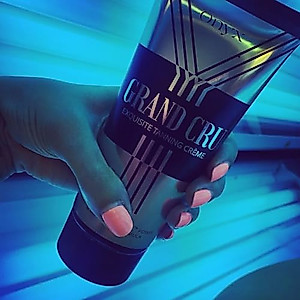 Onyx Grand Cru Tanning Lotion | Indoor & Outdoor Accelerator | Streak-Free Lightweight Formula | Hydrating Cream for Smooth Skin | Vegan & Paraben-Free | Men & Women | Deep Tan Enhancer & Skin Care