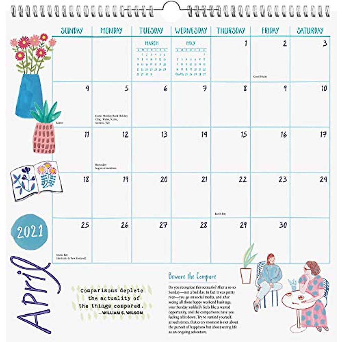 My Perfectly Imperfect Life Wall Calendar 2021: A Year of Letting Go