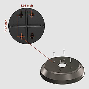 EAST OAK Patio Heater Sand Box/Water Box for increase the stability of EAST OAK Patio Heater EO-PH001, EO-PH22002, EO-PH22003, EO-PH22004, EO-PH22005, Black