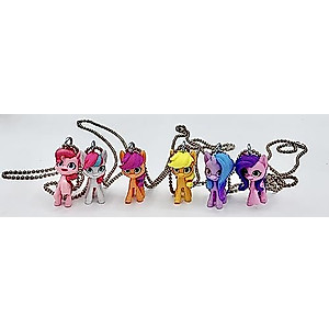 Rainbow Dash Mini Pony Necklace