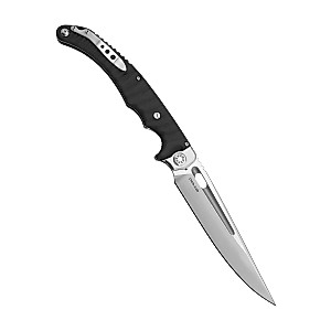 HOKC Avatar-M | 334-189404 | Pocket Knife, EDC Knife by Official Dealer - Designed by Russian Master Aleksander Biryukov - Liner Lock, G10 Handle, Innovative Opening Mechanism, Ball Bearing Pivot, Comfortable Pocket Clip, Long and Durable AUS8 Stainless S