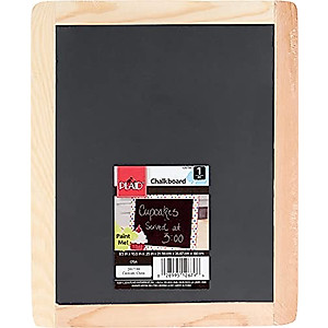 Plaid Double Sided Framed Chalkboard, 8.5"X10.5", 1 Pack