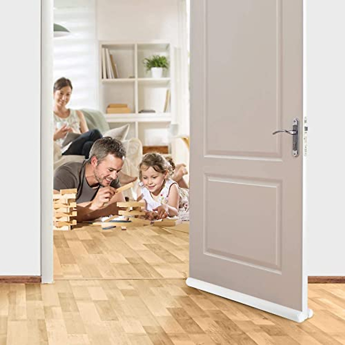 DraftStopper 36 Inches, Heavy Duty Door Sweep, Sound Proof, Thicker Door Draft Guard