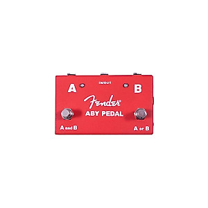 Fender ABY Pedal Footswitch, Red