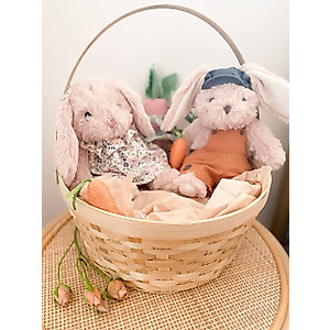 MON AMI Benjamin Bunny Stuffed Animal Plush Toy 8" Dressed Bunny with Floppy Ears, Soft & Cuddly RABIT Stuffed Animal, Gift for Kids of All Ages