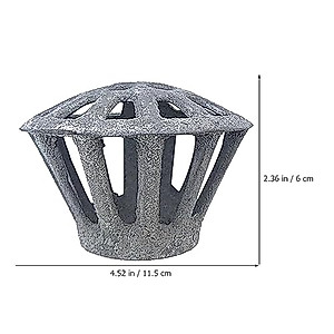 Alipis Gutter Guard Strainer Iron Drain Outdoor Roof Anti-Blocking Line Cap Drain Cover Gutter Protector Cleaner Gutter Cleaning Tool from Clogging Pipes