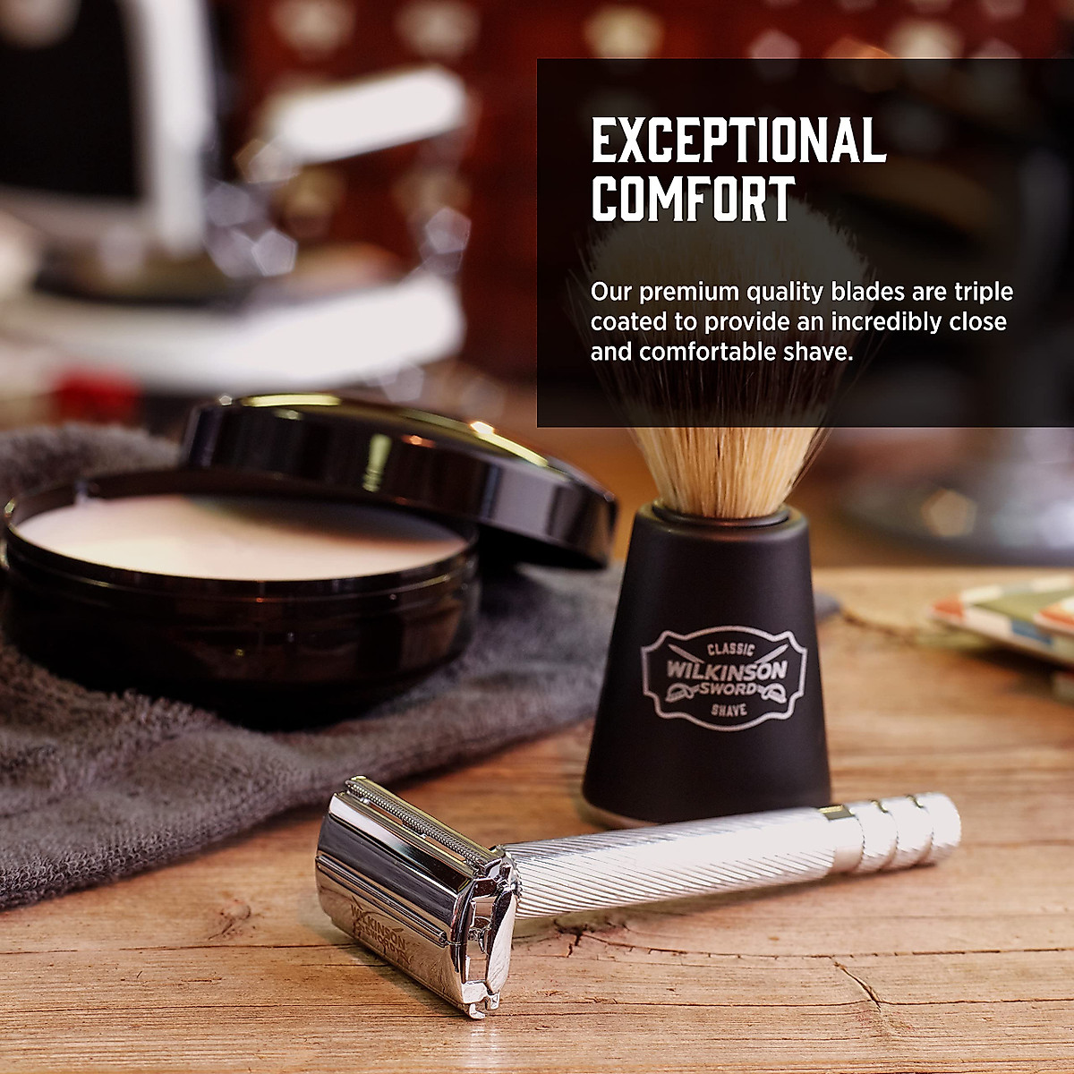 Wilkinson Sword Double Edge Razor Blades Refills, 5 Count (Pack of 6)