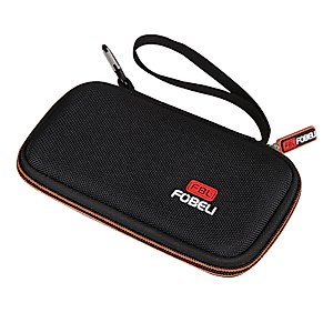 FBLFOBELI EVA Hard Carrying Case Compatible with Fosmon Mini Bluetooth Keyboard QWERTY Keypad, Portable Travel Storage Bag (Case Only)