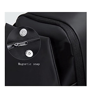 15.6 Inches Laptop Backpack for Men Women Classic Business Travel Casual Daypack (Black)