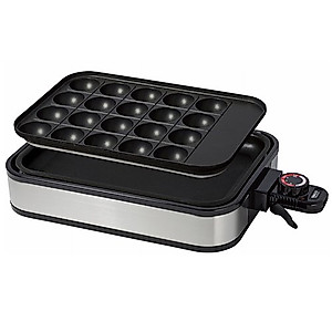 Takoyaki Maker Yamazen (20 Pieces) with Extra Plate