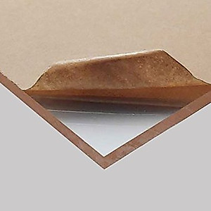 Sale! 6 Pack 3/16" (4.5mm) Clear Acrylic Sheet 8"x12" Extruded Plexiglass (0.177”) Thick Nominal Size AZM Displays