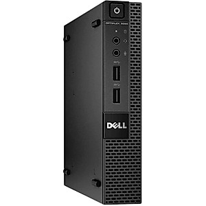 Dell Optiplex 9020 Micro Desktop PC, Intel Core i5-4570T, 8GB RAM, 256GB SSD, WiFi, Bluetooth, HDMI, Win 10 Pro (Renewed)