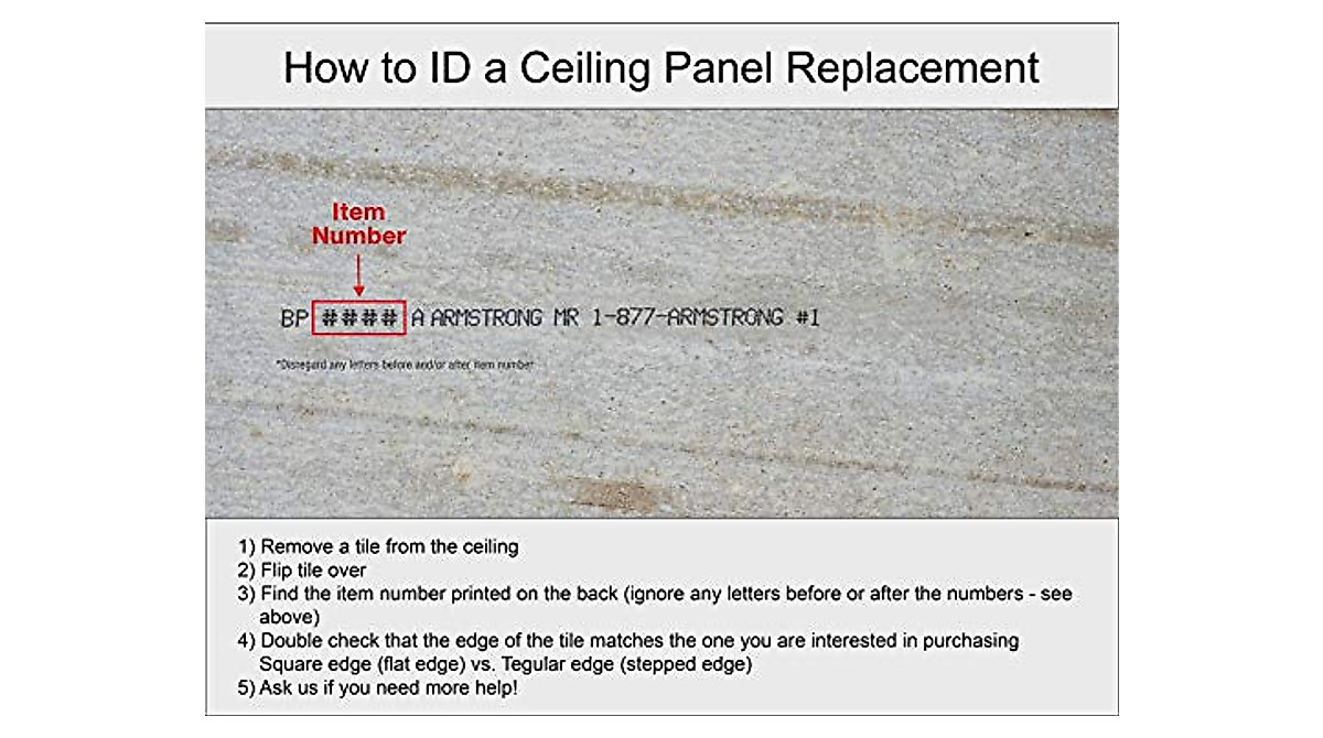 Armstrong Cortega 703 2x4 Acoustic Ceiling Tiles - Easy Installation ...