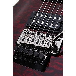 Schecter Omen Extreme-6 FR Electric Guitar - Black Cherry