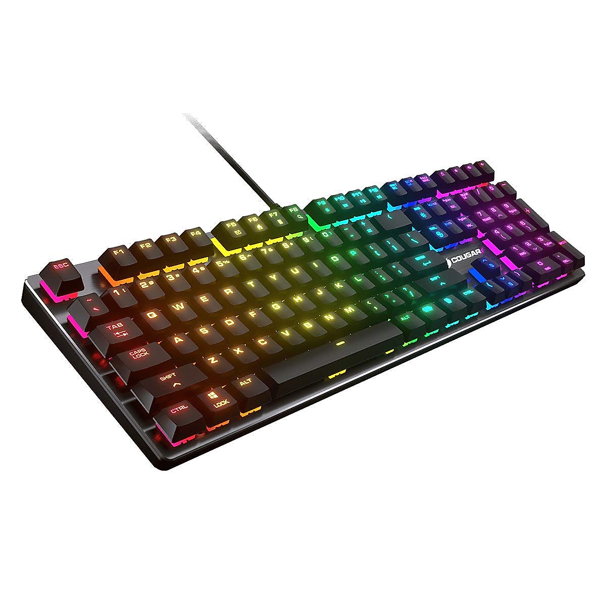 COUGAR Vantar MX Mechanical Gaming Keyboard (Red Switch) with RGB (Black)