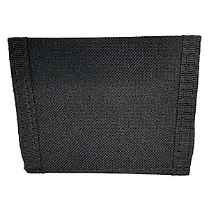 LINE2design Latex Glove Pouch Black - Police - Firefighter - EMS - EMT - Paramedic Medical 2 Pair of Gloves Holder