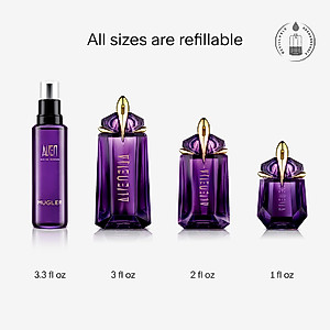 Mugler Alien - Eau de Parfum - Women's Perfume - Floral & Woody - With Jasmine, Wood, and Amber - Long Lasting Fragrance - 2.0 Fl Oz