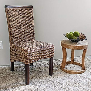 International Caravan Furniture Piece Bunga Hyacinth Dining Chair (Set of 2)