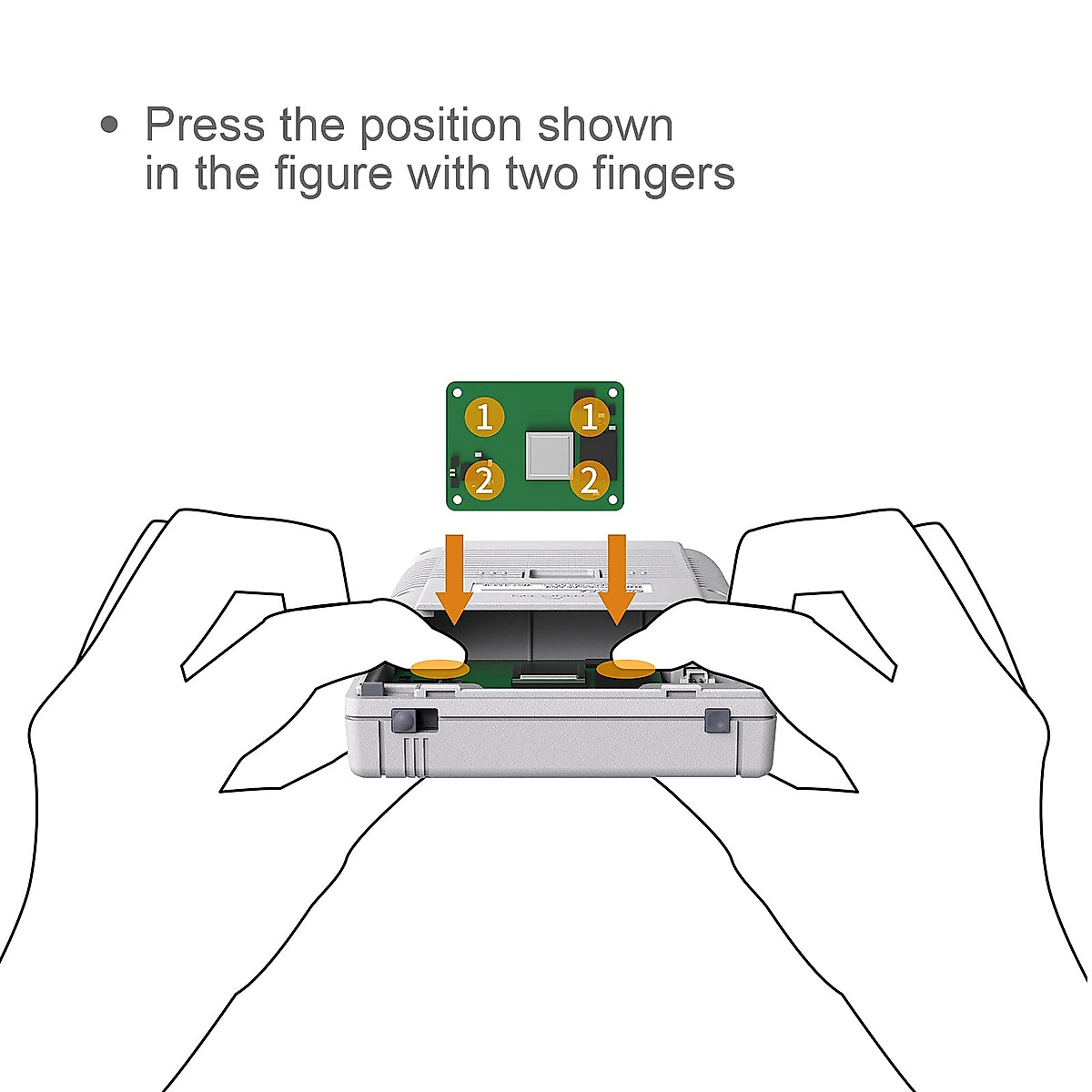 Retroflag GPi 2 CASE for Raspberry Pi Compute Module 4(CM4) with Charger dockable, 32G SD Card(with RecalBox System), Card Reader, HDMI Cable, Safe Shutdown funtion,4000mAH battery