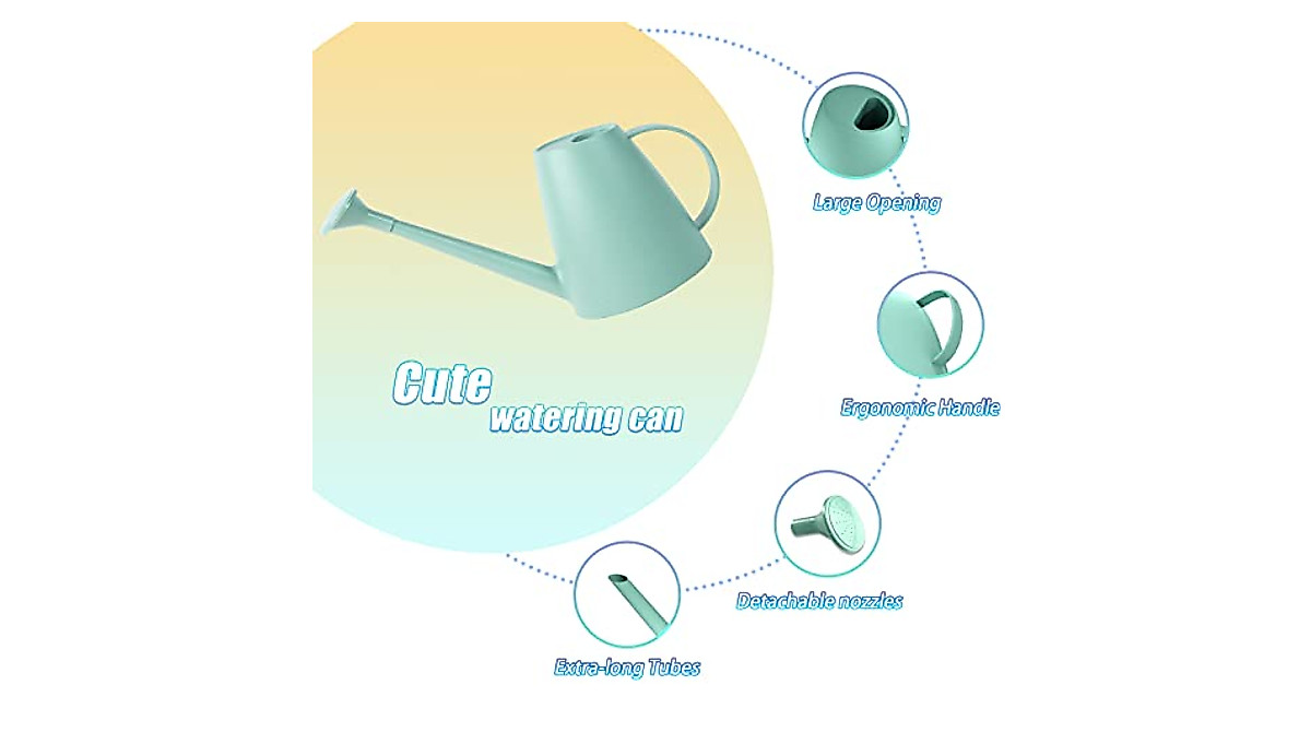 Etarewilt Watering Can 1.8L - Modern, Durable & Stylish for Indoor ...