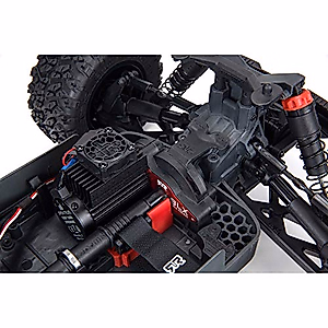 ARRMA 1/10 Big Rock 4X4 V3 3S BLX Brushless Monster RC Truck RTR (Transmitter and Receiver Included, Batteries and Charger Required), Black, ARA4312V3