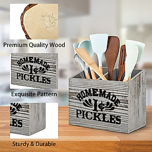 Y&ME YM Kitchen Utensil Caddy (GRAY-black)