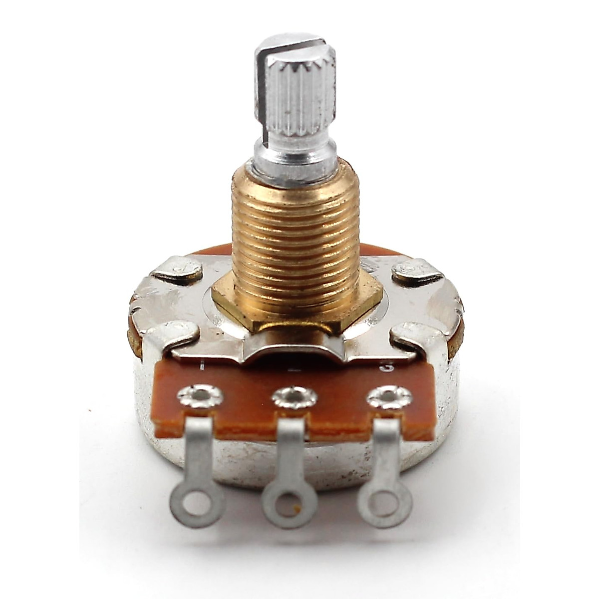 Bourns Guitar & Amp Potentiometer, 500K Audio, Knurled Split Shaft
