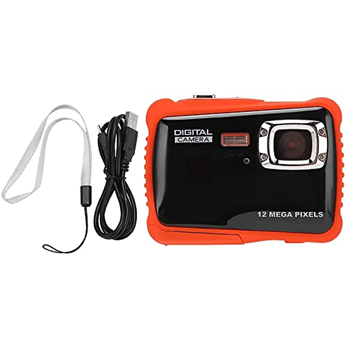 ETATOI Kids Digital Camera-Children's Camera Waterproof Compact Video Camera with Flash, Digital Zoom, Point and Shoot Cameras for 3-14 Year Old Teen Boys Girls Birthday Gifts