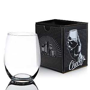 Toasted Tales - Drunkin' Grownups Wine Glass | Stemless Bachelorette Drinking Glasses | Gift for Her | Weekend Gifts for Women | Wine Glasses for Camping | Large Wine Glasses Gift for Women (15 oz)