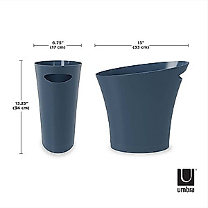 Umbra Skinny Trash Can 2-Gallon (7.5L) Capacity