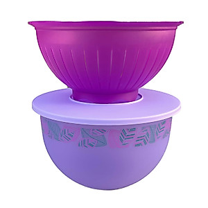 Generic Impressions 18 Cup Bowl and Colander Insert Set in Shades of Purple