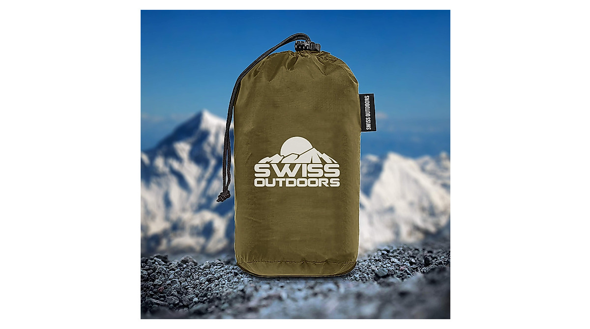 Swiss Outdoors Rain Fly Tarp - Waterproof Shelter Canopy