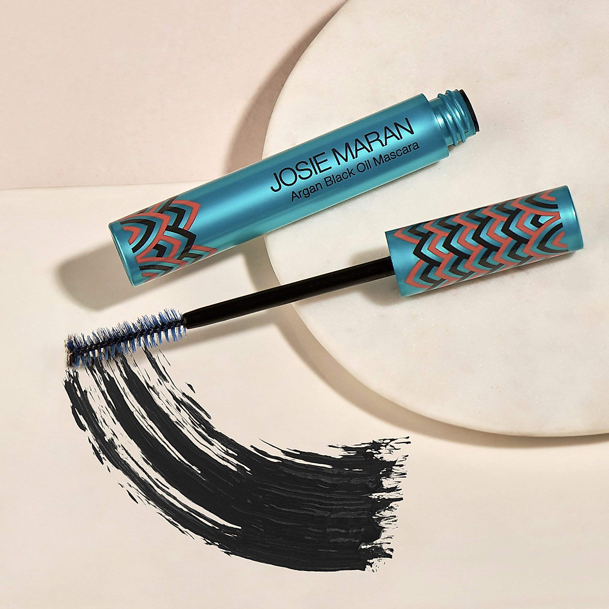 Josie Maran Argan Black Oil Mascara - Condition, Strengthen, and Volumizes with Bamboo Extract and Natural Ingredients (8ml/0.27oz)