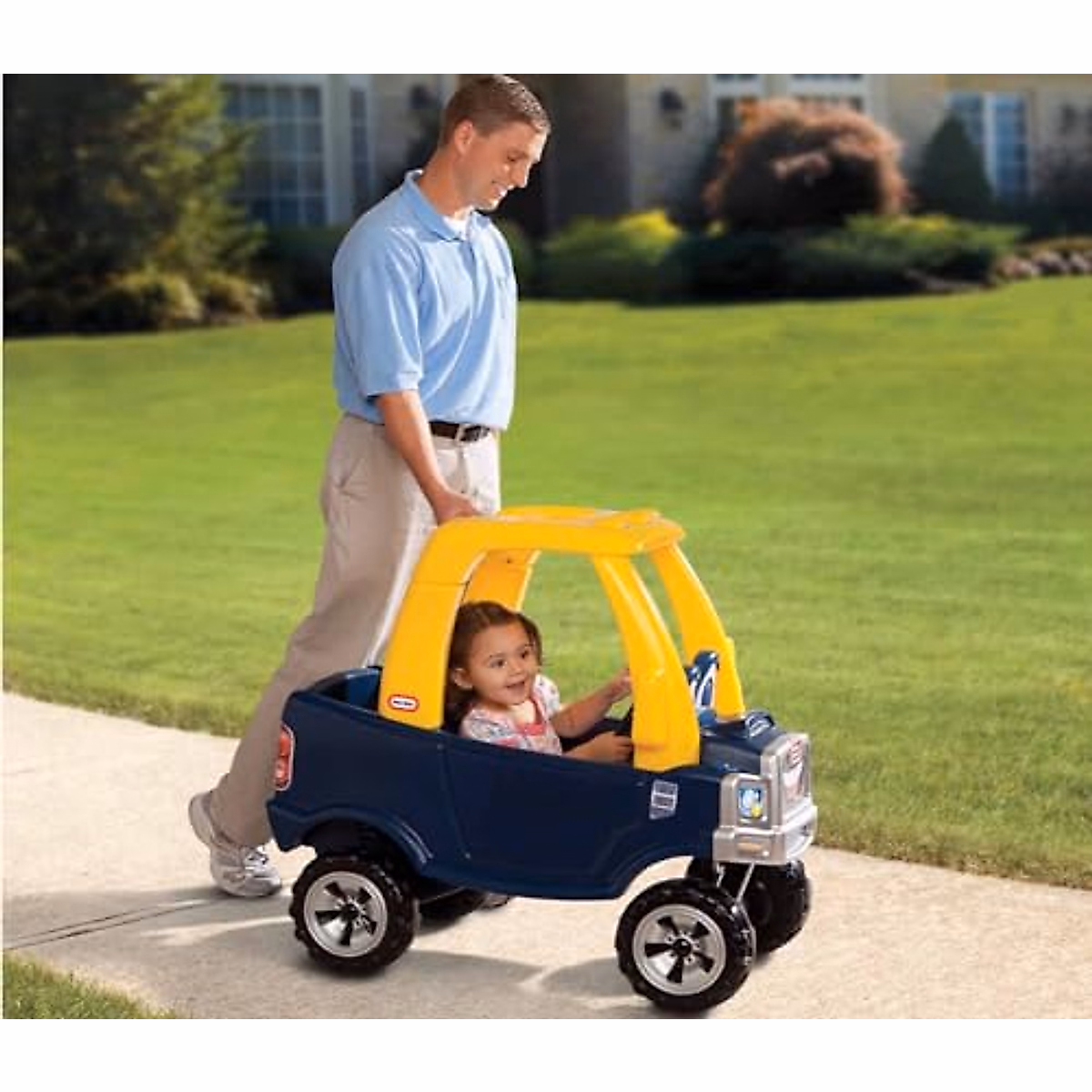 Little Tikes Cozy Truck Ride-On with removable floorboard, Small