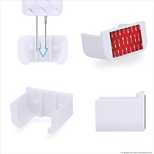 Adhesive Wall Mount for Netgear Orbi RBK13 Router, Strong VHB Adhesive, Easy to Install, Reduce Interference & Increase Range, Stick On & Screw-in Mounting by Brainwavz