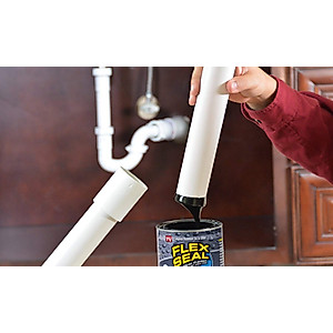 Flex Seal Liquid, 1 Gallon, Black, Liquid Rubber Coating Sealant, Waterproof, Flexible, Breathable, and UV Resistant, Roof Repair, Basements, RV, Campers, Trailers, Marine, EPDM, Masonry